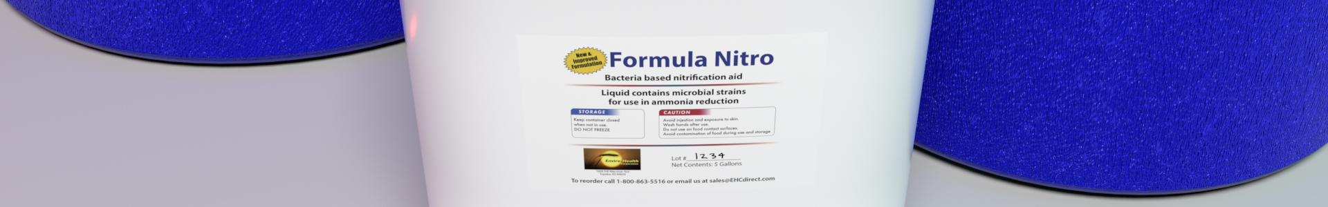 Formula Nitro: Ammonia Reduction Bacteria Supplement for WWTPs