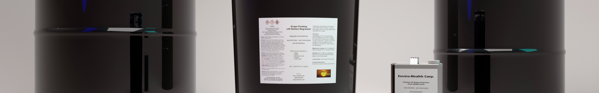 Grape Floating Lift Station Degreaser | Odor Control